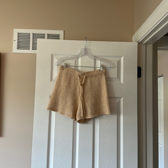 By Together | Shorts | Peach Colored Knit Shorts | Poshmark